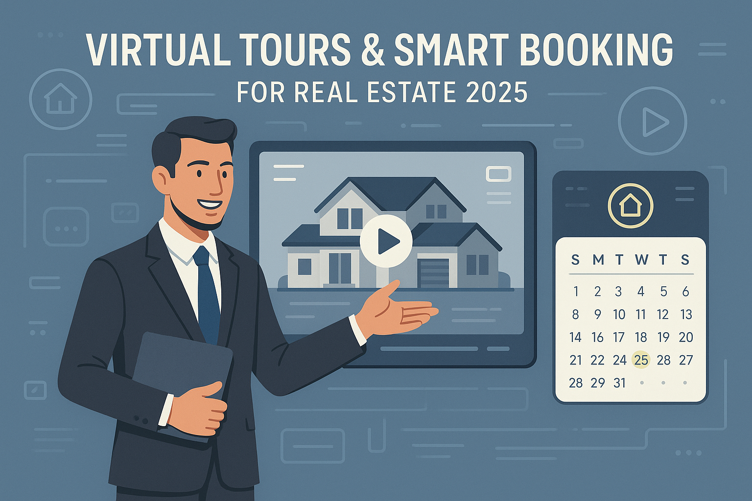 Virtual Tours & Smart Booking: Real Estate Trends in 2025